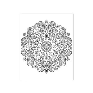 Color & Frame - In the Garden (Adult Coloring Book)