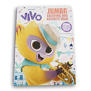 Coloring Books Vivo Coloring and Activity Book with Bonus Stand-Up Character on Back - 80 Pages