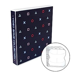 UniKeep High Capacity PlayStation Themed Disc Storage Case - Holds 80 Discs