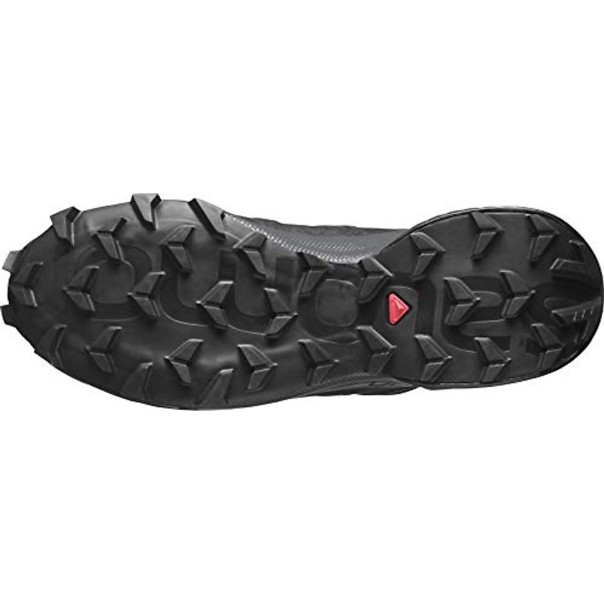 Salomon Speedcross 5 Trail Running Shoes for Women, Black/Black/Phantom, 7.5