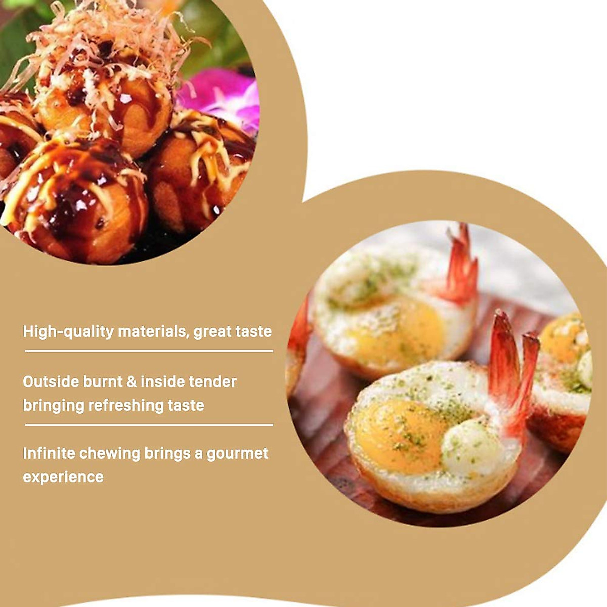 Takoyaki Grill Pan Plate,Cooking Baking Mould Tray Cast Aluminum Non Stick Japanese Food Round Pancake