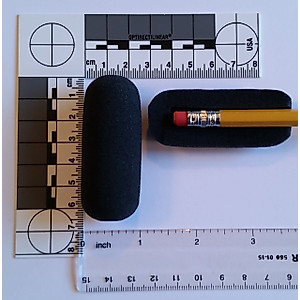 Compete Audio SH50 foam replacement microphone windscreens (microphone covers) (2-pack) for use with Sennheiser Aviation headsets