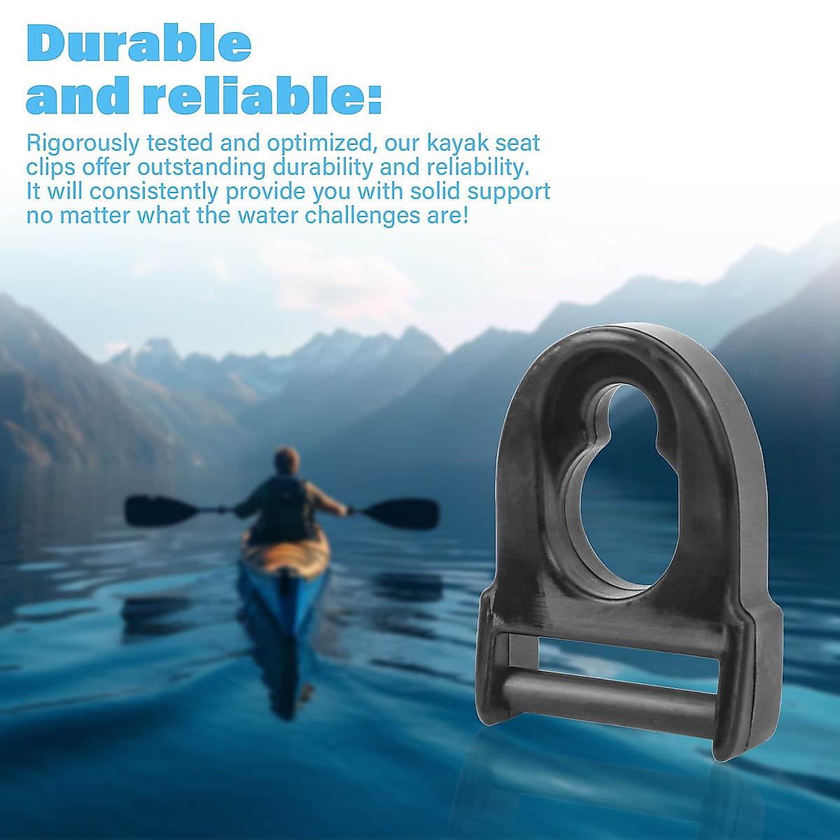 ChangTa Lifetime Emotion Kayak Replacement Seat Clips Pack of 4