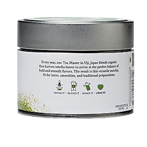Dr. Weil Matcha Kari - Organic Matcha Green Tea Powder - 30 grams - Japanese Barista Grade Matcha