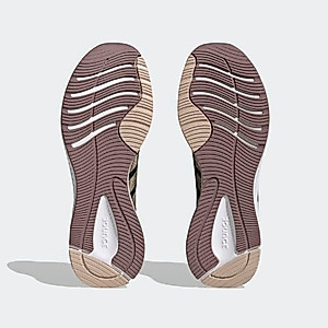 adidas Women's Edge Lux 5 Sneaker, Black/Gold Metallic/Wonder Oxide, 9