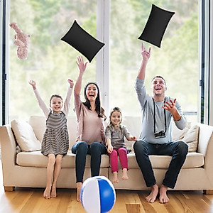 Utopia Bedding Throw Pillows Insert (Pack of 2, Black) - 12 x 20 Inches Bed and Couch Pillows - Indoor Decorative Pillow