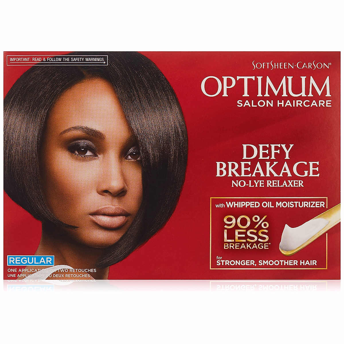 SoftSheen-Carson Defy Breakage No-Lye Relaxer for Normal Hair Textures with Coconut Oil