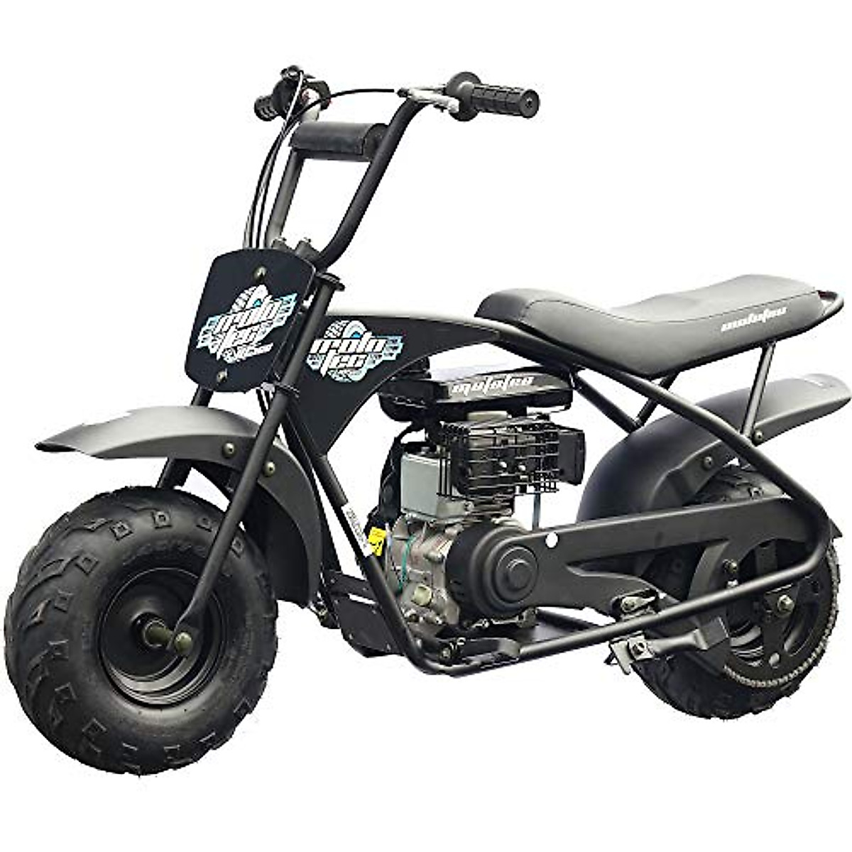 MotoTec 105cc 3.5HP Gas Powered Mini Bike, Black, (MT-MiniBike-105cc_Black)
