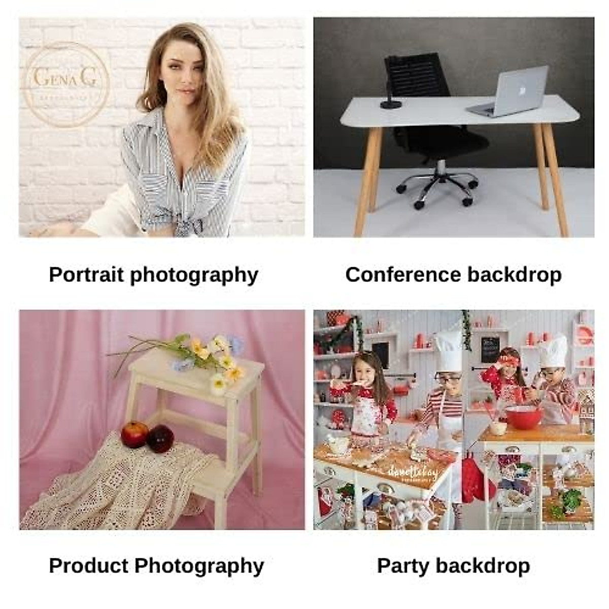 Kate 5x7ft Beige Backdrops Microfiber Tan Portrait Backdrops for Photoshoot Abstract Photo Background