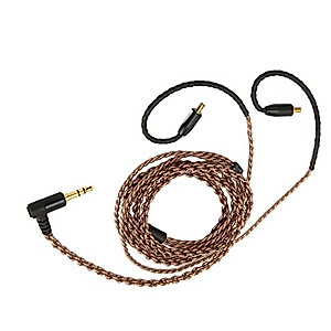 VINGVO Replacement Headphone Upgrade Cable, Noise Canceling Rustproof Replacement Headphone Cable A2DC Interface for CKR100 for LS300 for LS200 for E40