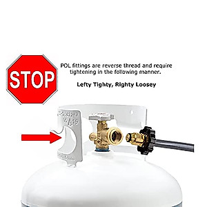 Flame King Propane Torch Kit Heavy Duty Weed Burner, 500,000 BTU with Push Button Piezo Ignitor (Self Igniting) , with 10-Ft Hose Regulator Assembly