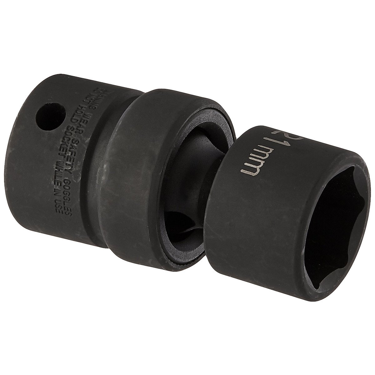 Grey Pneumatic (2021UM) 1/2" Drive x 21mm Standard Universal Socket