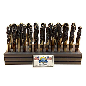 Drill Hog Silver & Deming Drill Bit Set Index 33 Pc 1/2-1"