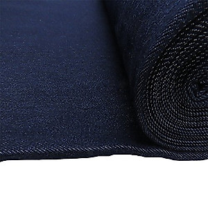 Denim Fabric, 62-64 Inches Wide, 100% Cotton, Over 100 Yards in Stock - 5 Yard Bolt - Indigo Denim