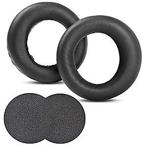 YunYiYi PS5 Replacement Earpads Compatible with Sony Playstation 5 Pulse 3D PS5/PS4 New Version 2018 CUHYA-0080 Wireless Headphones Protein Leather Parts Ear Cushions