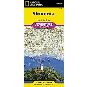 Slovenia Map (National Geographic Adventure Map, 3311)