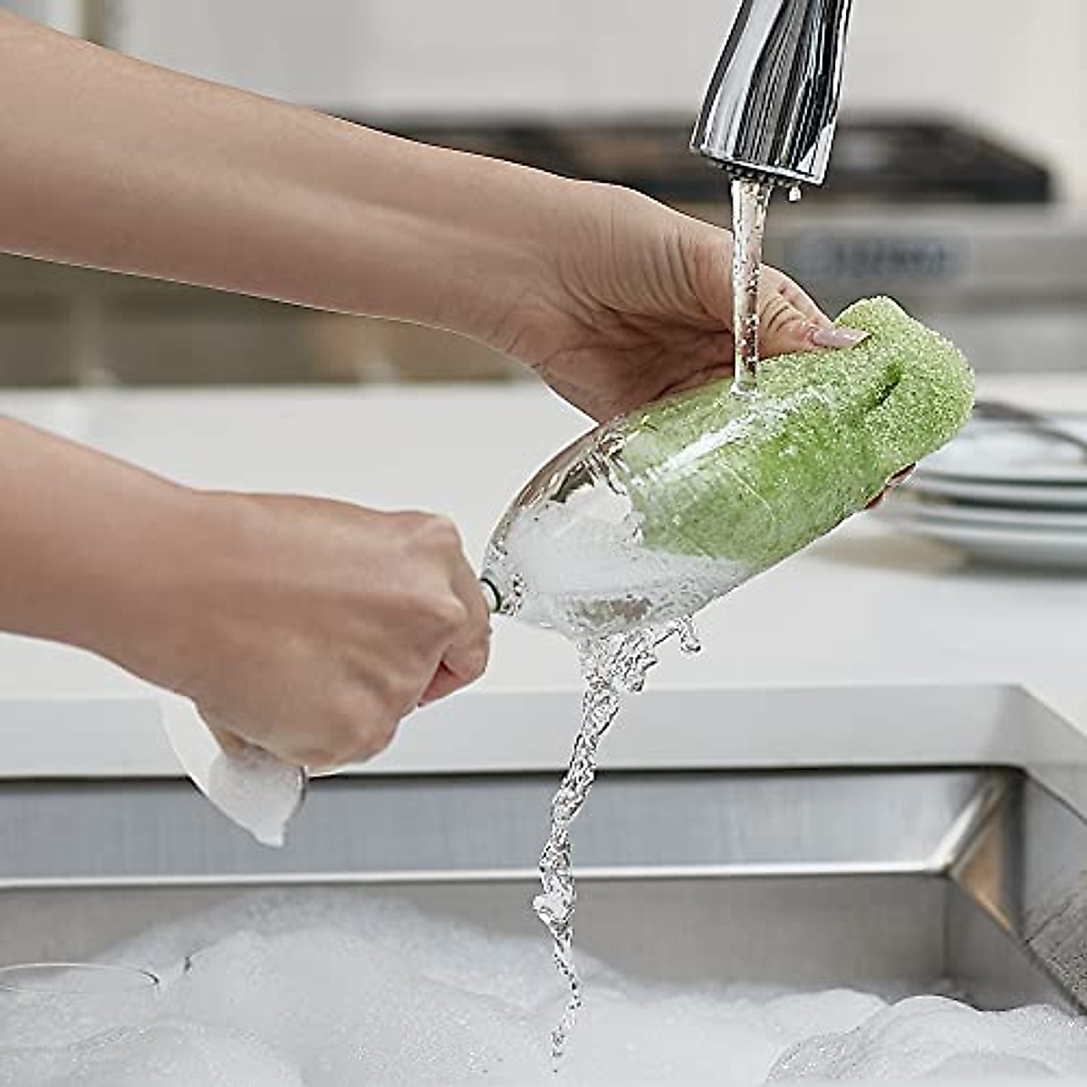 Re:Fresh Hygienic Scrub Sponge, 4 Count (Packaging May Vary)