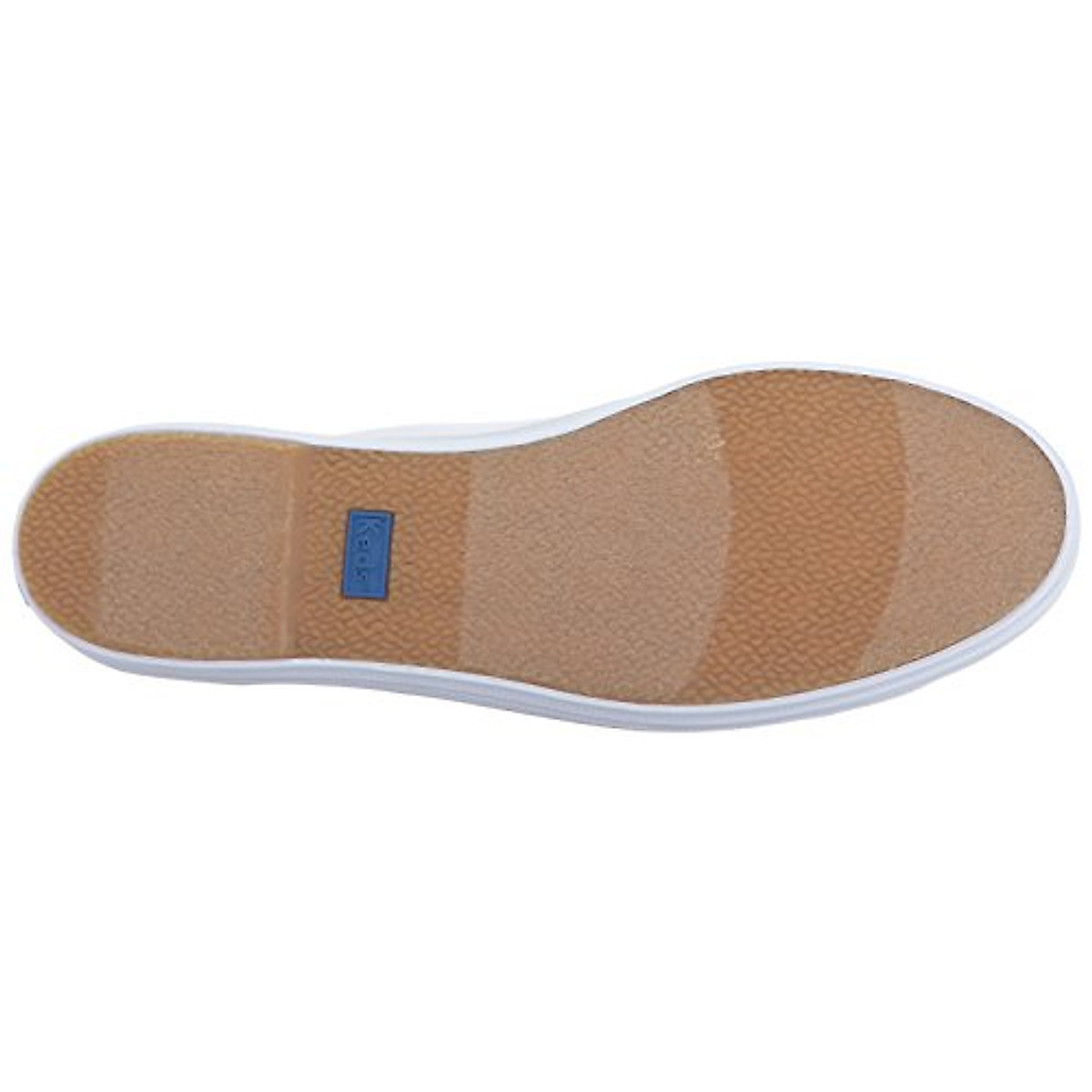 Keds Women's Triple Kick Canvas Fashion Sneaker, White, 9 M US