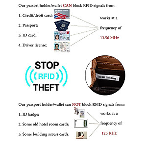 UTO RFID Wallet for Women Vegan Leather 18 Card Slots Card Holder Long Bifold Checkbook 5.5" Phone Blocking Tech Wallet Grey