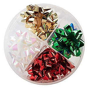 Advantus Corp (6 Pack) 20oz Plastic Storage Containers with Dividers Lids Craft Desk Jewelry Organizer