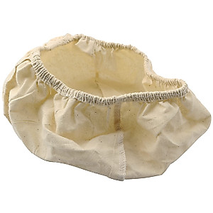 LQ Industrial 3pcs Round Bread Proofing Basket Cloth Liner 10" Rattan Baking Dough Basket Cover Natural Rattan Banneton Proofing Cloth