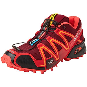 Salomon womens Speedcross 3 W-w trail runners, Bordeaux, 6.5 US