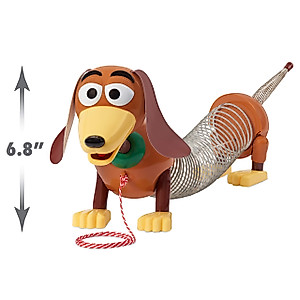 Disney•Pixar's Toy Story Slinky Dog Pull Toy, Walking Spring Toy for Boys and Girls, Kids Toys for Ages 18 Month by Just Play
