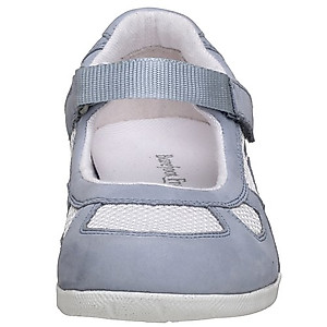 Drew Shoe Women's Delite, Sky Blue/White, 12 W (D)