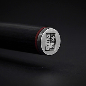 Kotai High Carbon Stainless Steel Pakka Paring Knife with Black Pakkawood Handle, 3.5-Inches