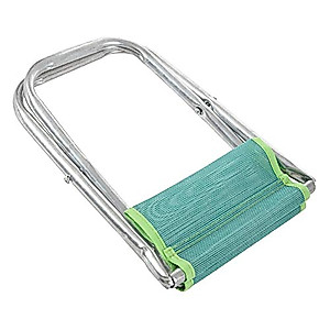 TRENTSNOOK Exquisite Camping Stool Portable Aluminum Alloy Folding Chair Stool Seat Outdoor Fishing Camping Picnic Mat