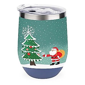 OPTKSNCU 304 Stainless Steel Insulated Cup with Lid, Catch A Snowflake Print Durable, And Easy to Clean – Ideal for Home, Office, And Gift Giving
