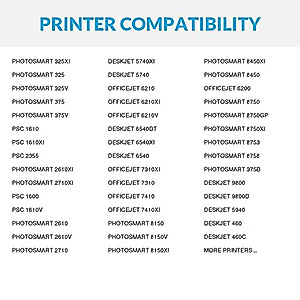 SPEEDYINKS Remanufactured Compatible Replacements for HP 97 Ink Cartridges HY (4 Pack - Tricolor) for use in OfficeJet, DesignJet, Photo Smart and DeskJet