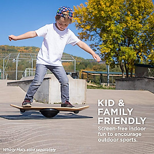 Whirly Board Spinning Wooden Balance Board & Agility Training Equipment