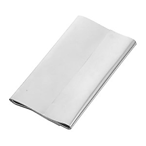 Gatuida 4pcs Sheet Experiment Anode Experiment Supplies Electrode Material Fruit Battery Science Kit Analysis Test Experimental Supply Experiment Tools Thin Metal Plate Silver Zinc