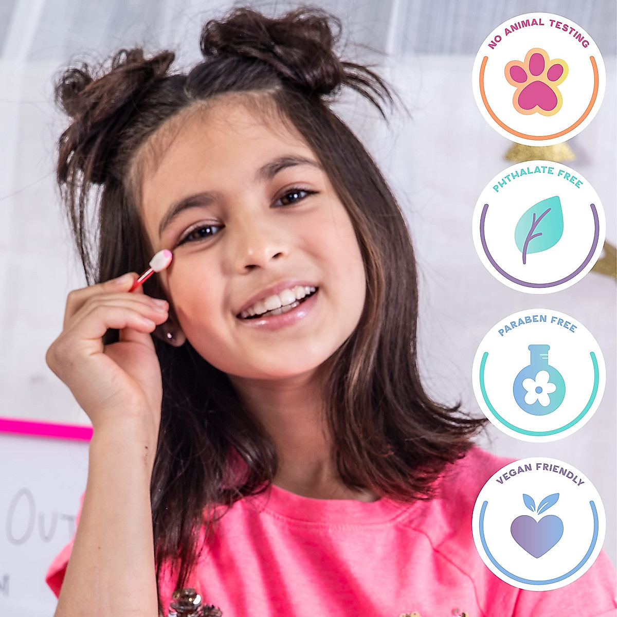 You*Niverse Cosmetic Colorist by Horizon Group USA: Create 15 Hand Pressed Eyeshadows, STEAM Kit, Includes Magnetic Palette, Colorful Pigments, Tamper Tool & More, Multi