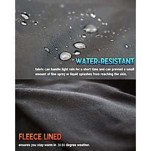 Yogipace,Side Pockets,Petite Women's 29" Fleece Lined Thermal Yoga Pants Winter Straight Leg Warm Sweatpants,Black,Size M