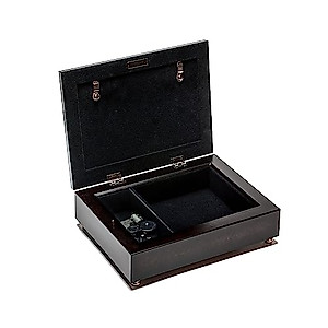 Cottage Garden Good Friends are Like Stars Burlwood Jewelry Music Box Plays What Friends are for