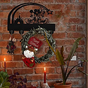 SANDIKSHA Cartoon Key Holder, Animation Style Wall Mount Organizer Wooden Key Rack with 5 Key Hooks, Rustic Home Wall Mounted Key Hangers Decor for Entryway Door Bathroom Kitchen，Gifts for Children