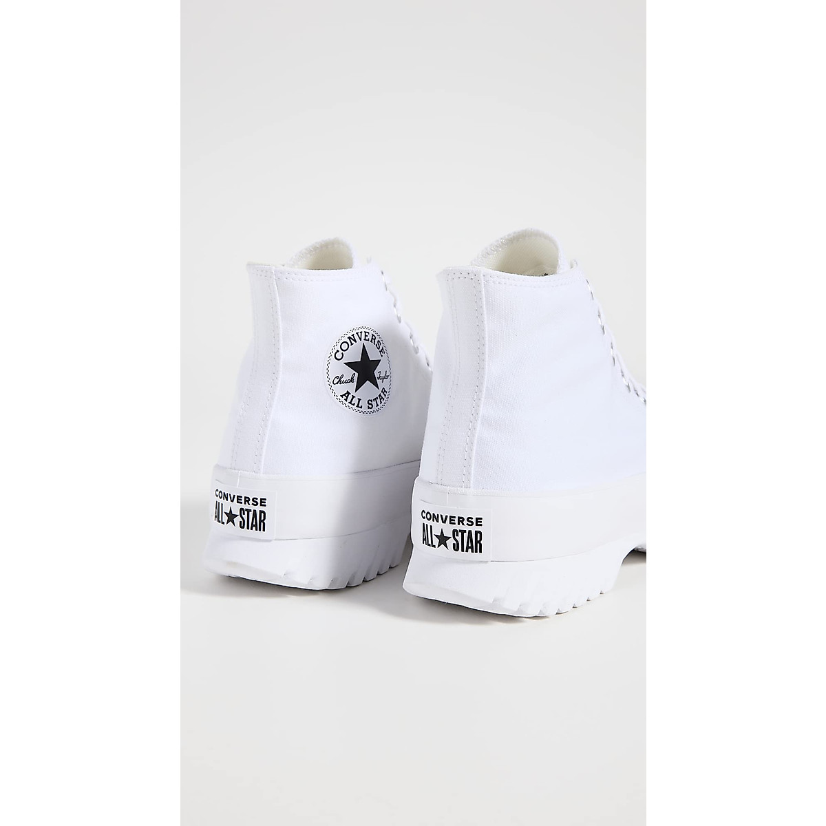 Converse Chuck Taylor All Star Lugged 2.0 Unisex, White/Egret/Black, 8.5 US Women/6.5 US Men