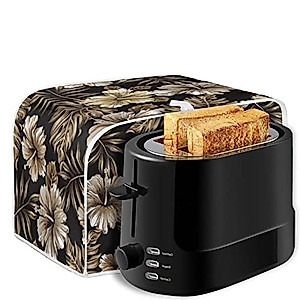 FKELYI Van Gogh Starry Night Galaxy Painting Toaster Cover 4 Slice Wide Sloth,Toaster Oven Cover,Small Bread Cover