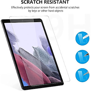 SPARIN 2 Pack Screen Protector for Samsung Galaxy Tab A7 Lite (SM-T220 / T225/T227), Tempered Glass Screen Protector for Galaxy Tab A7 Lite 8.7 Inch, Bubbles-Free