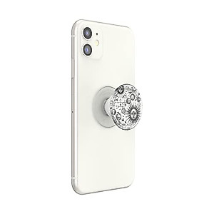 PopSockets Plant-Based Phone Grip with Expanding Kickstand, Eco-Friendly PopSockets for Phone - Translucent Cosmic Sun