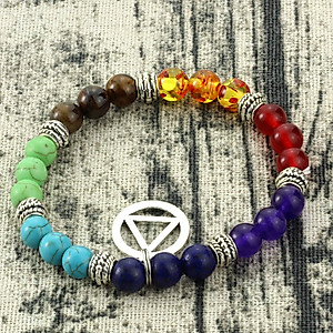 Kivosliviz Gift for Sobriety Bracelet Alcoholics Anonymous Gifts AA Bracelets for Women AA Bracelet