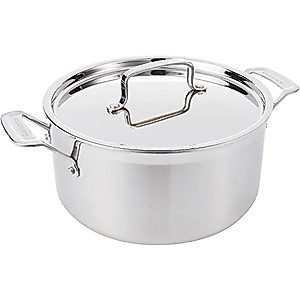 Cuisinart MCP44-24N MultiClad Pro 6-Quart Skillet, Saucepot w/Cover