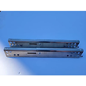 Outdoor Bazaar Set of Two Adjustable Length Stainless Steel Replacement Heat Plates for Charbroil Performance Series Grills