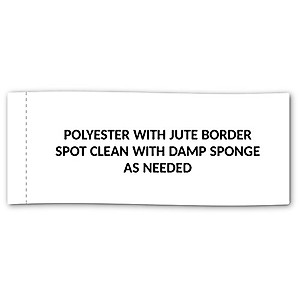 DII Collapsible Burlap Ikat Storage Bin, Large Rectangle, 17.5x12x15, Brown