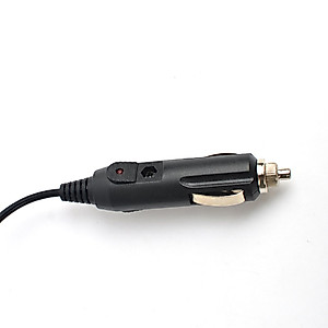 Battery Eliminator Car Charger for Baofeng Transceiver Ham Radio UV-5R UV-5R+ UV-5RA UV-5RA+ UV-5RB UV-5RC UV-5RD UV-5RE UV-5RE Plus Walkie Talkie