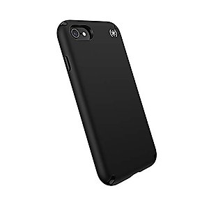 Speck Speck Products Presidio2 PRO iPhone SE (2022)| iPhone SE (2020)| iPhone 8| iPhone 7 Case, Polycarbonate, Black/Black/White (136209-D143)