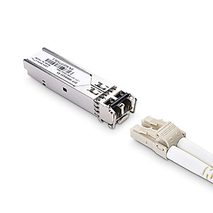 Cable Matters 2-Pack 1000BASE-SX SFP to LC Multi Mode 1G Fiber Transceiver Modular for Cisco, Ubiquiti, TP-Link, Huawei, Mikrotik, Netgear, and Supermicro Equipment