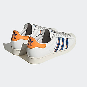 adidas Superstar Shoes Men's, Size 11, Core White/Team Orange/Orange Rush